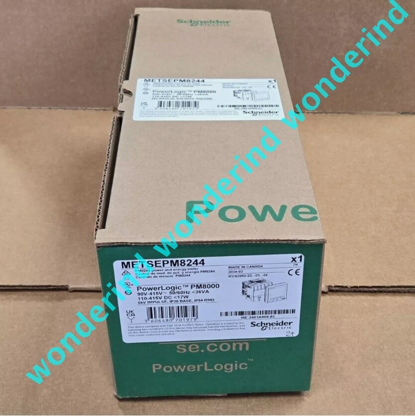 5PC NEW SCHNEIDER METSEPM8244 Electric PowerLogic PM8000 Power Meter ...