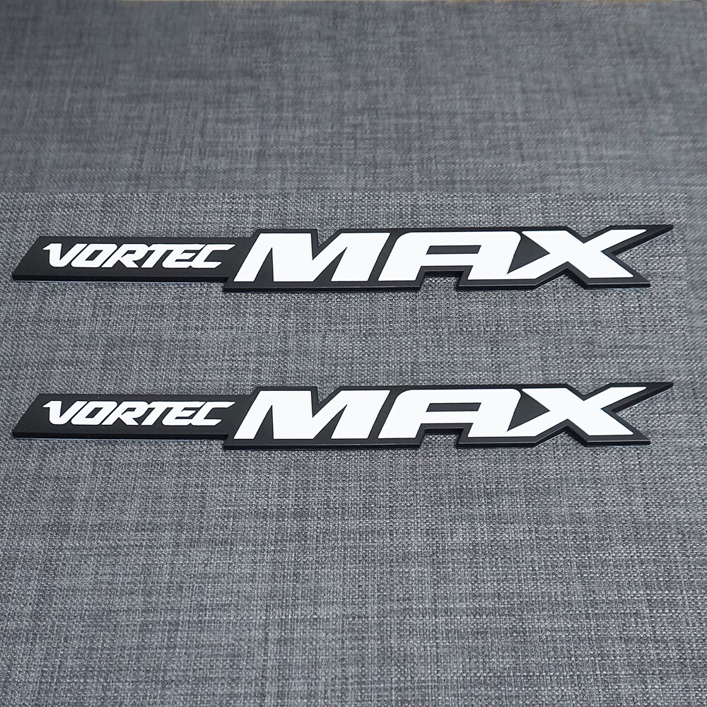Logotipo De Vortec Max For VORTEC MAX Hood Sticker Decals Emblem 2Pc