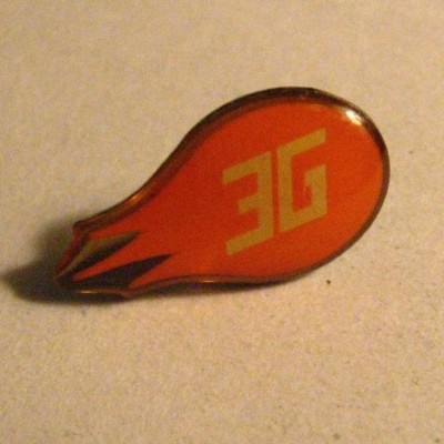 Verizon Wireless 3G Lapel Pin - Cell Cellular Telephone Phone Orange ...