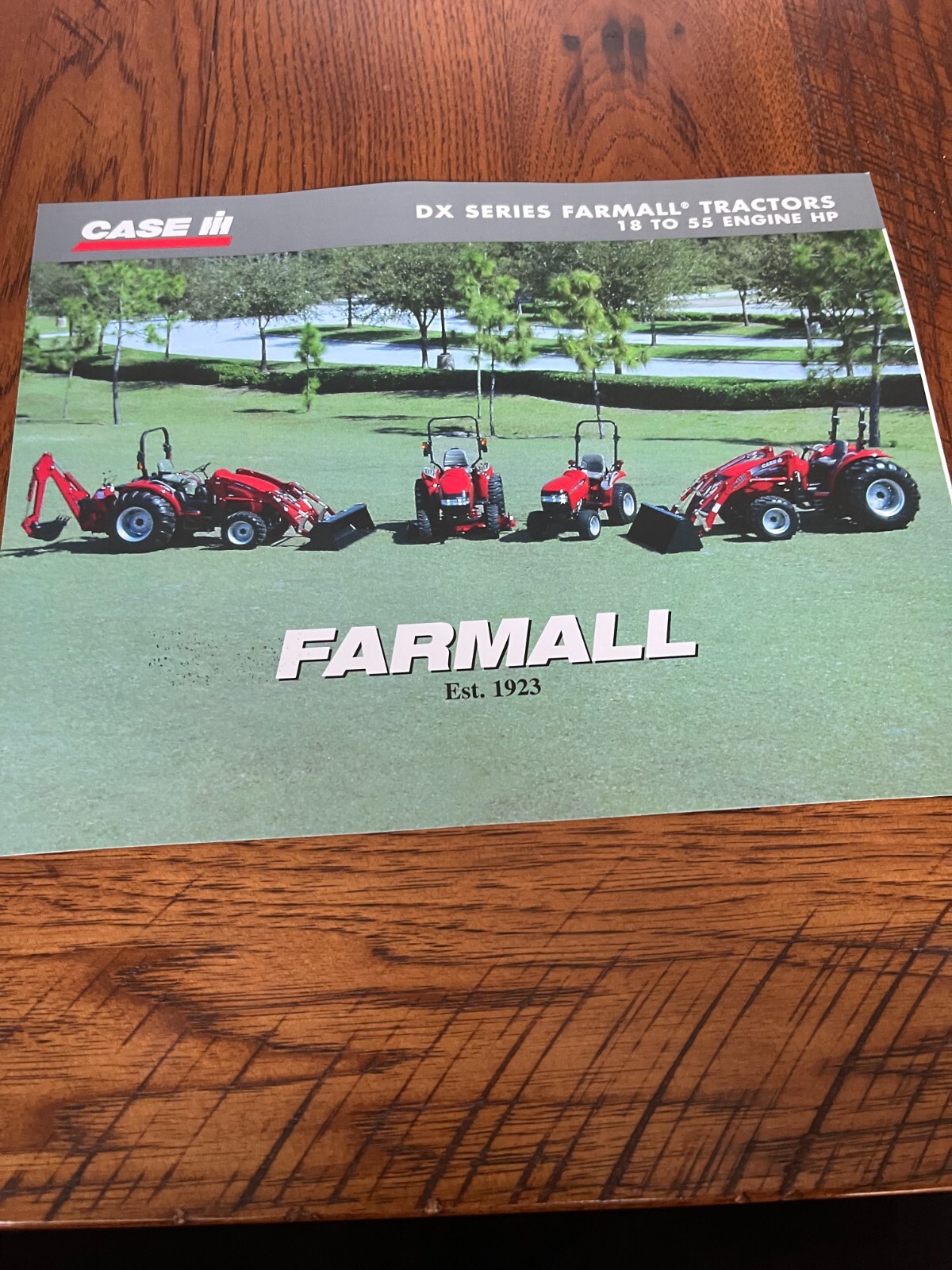 Case International DX Series Farmall Tractors Brochure FCCA | eBay