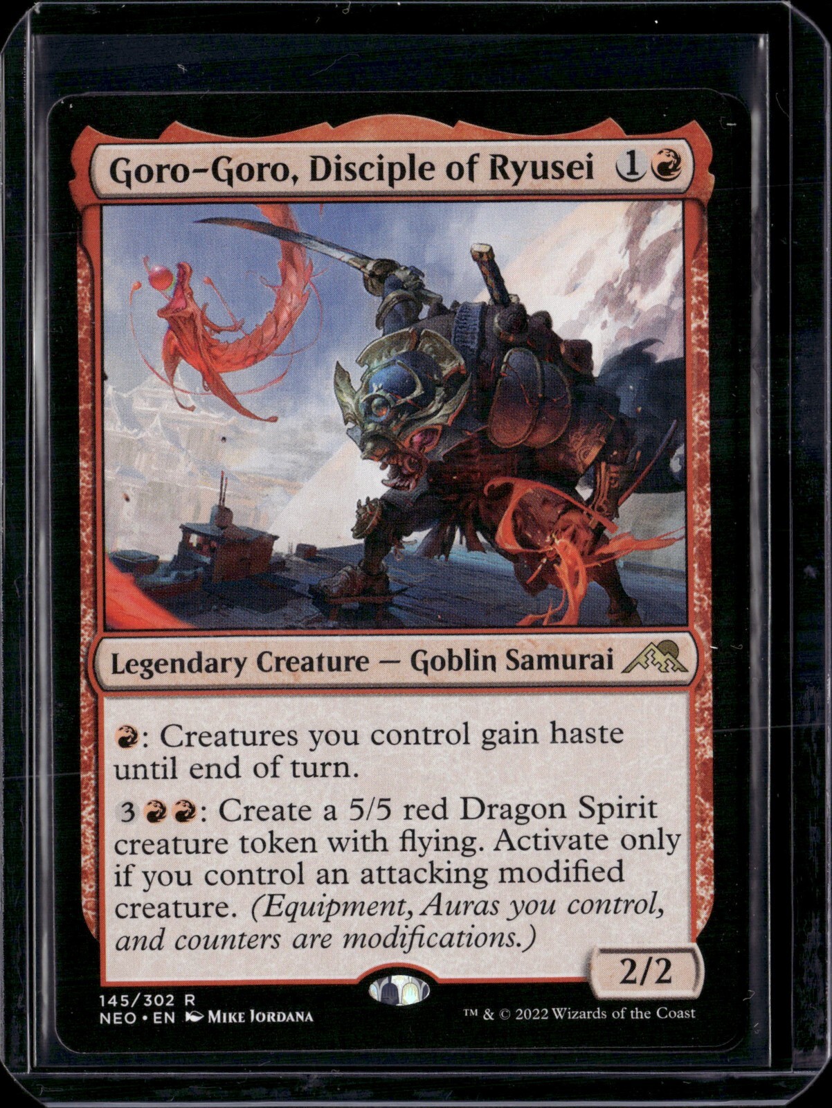 Goro-Goro, Discple Of Ryusei - 145 - NEO - NM - MTG Magic the Gathering ...