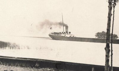 SHIP RPPC STEPHEN M. CLEMENT of Mitchell Fleet St. Clair River Channel ...