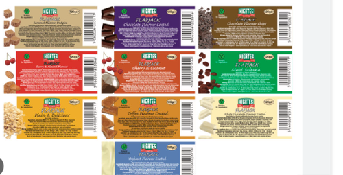 Highgates flapjacks, full range of flavours to choose from, fresh stock ...