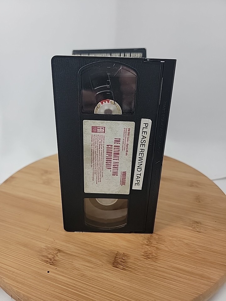 UFC: The Ultimate Fighting Championship (VHS, 1994) TAPE ORIGINAL ...