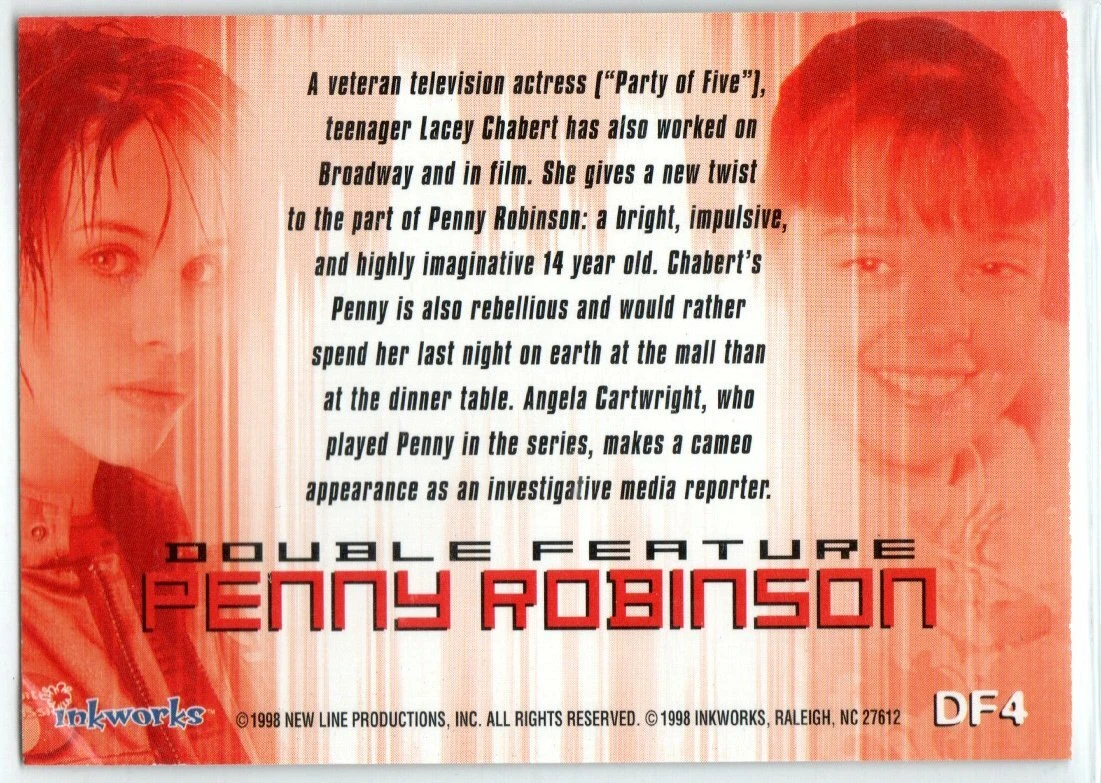 Penny Robinson Lost In Space 1998