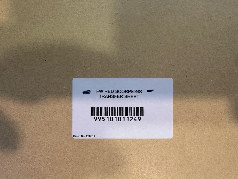 OOP Warhammer 40K Forgeworld Red Scorpions Decals | eBay