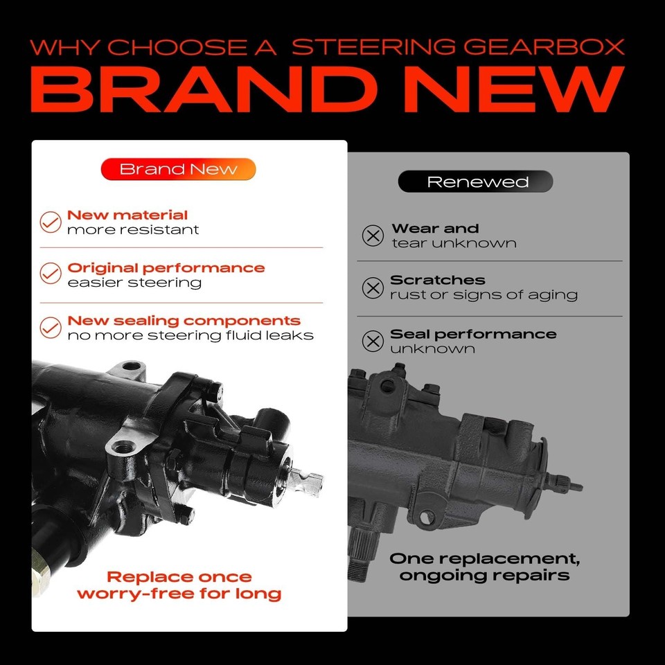 A-Premium - Power Steering Gearbox Gear Box Compatible with Chevrolet ...