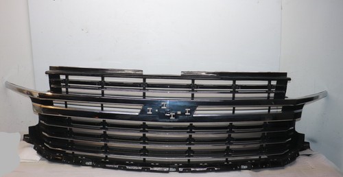 2021 2022 2023 TAHOE SUBURBAN FRONT BUMPER UPPER GRILLE CHROME OEM GM ...