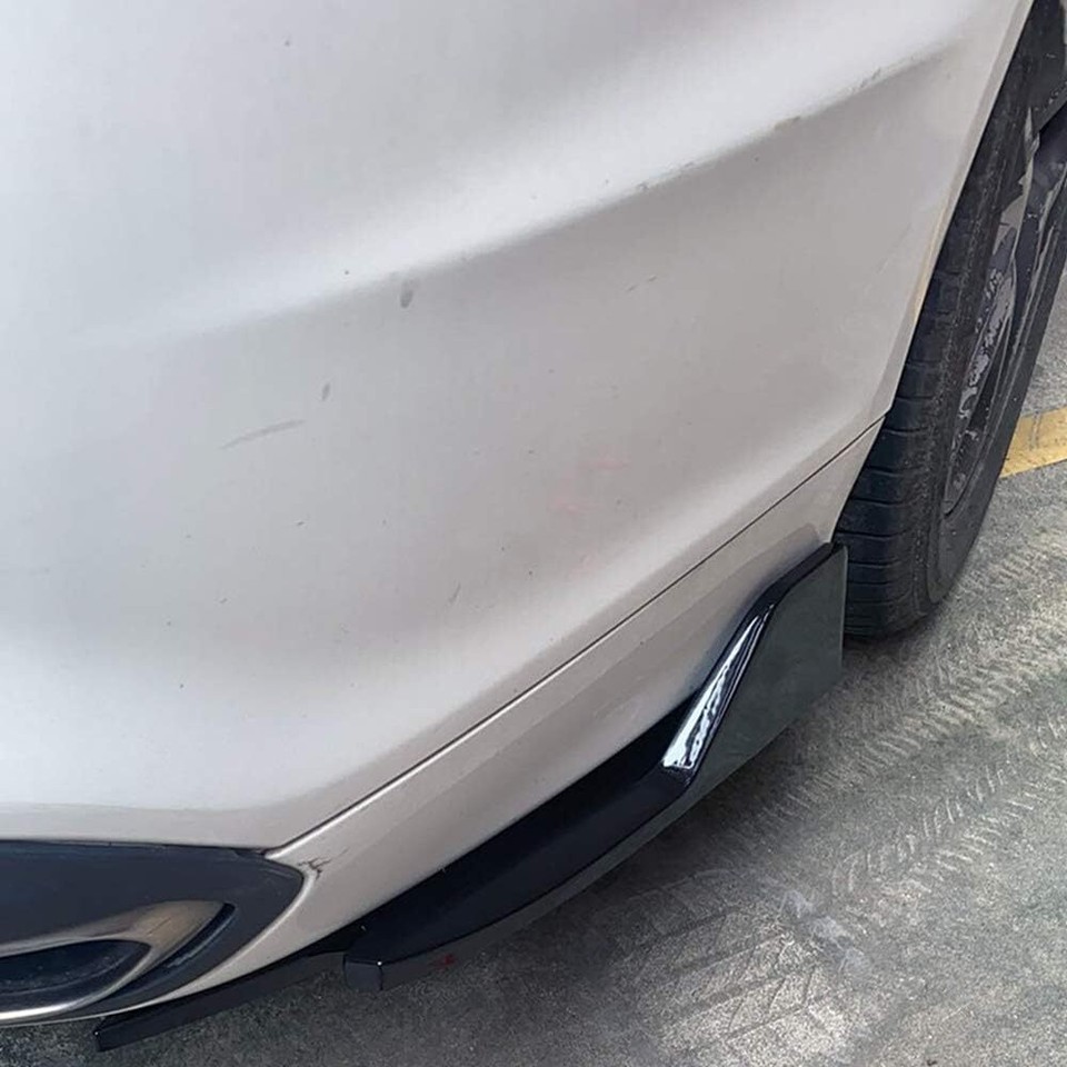 Carbon Look Rear Bumper Diffuser Splitter Spoiler Chin For Acura TL TLX ...