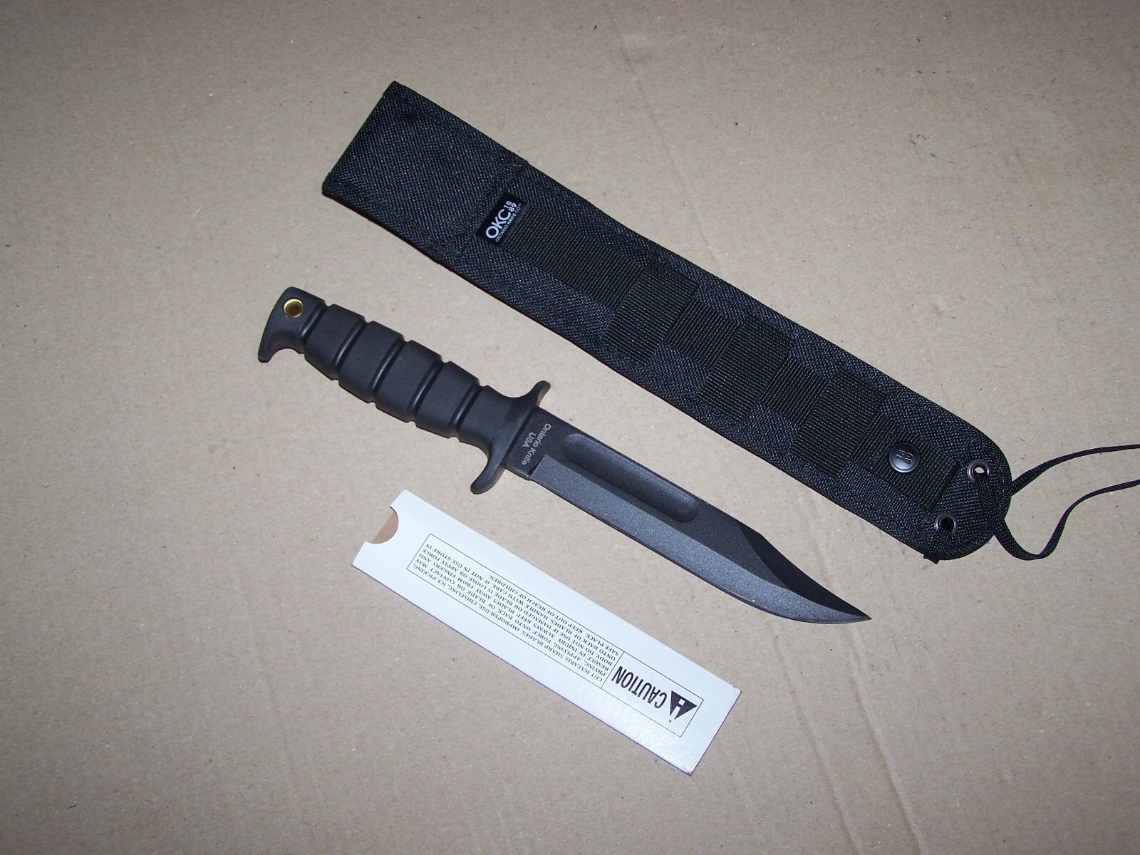 SP-1 Ontario Knife Co SP1 OKC & Scabbard Military Navy Tactical New ...