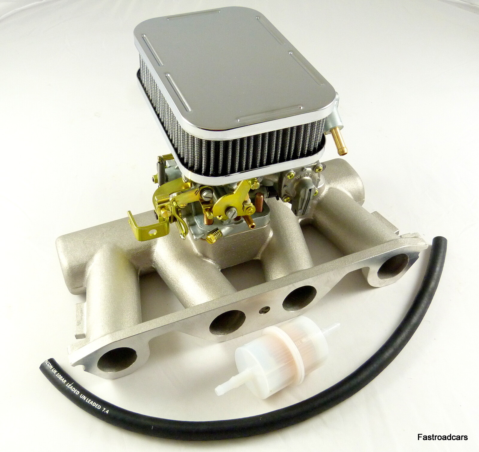 SUNBEAM ALPINE WEBER 32/36 DGV CARB/CARBURETTOR INLET MANIFOLD & AIR ...