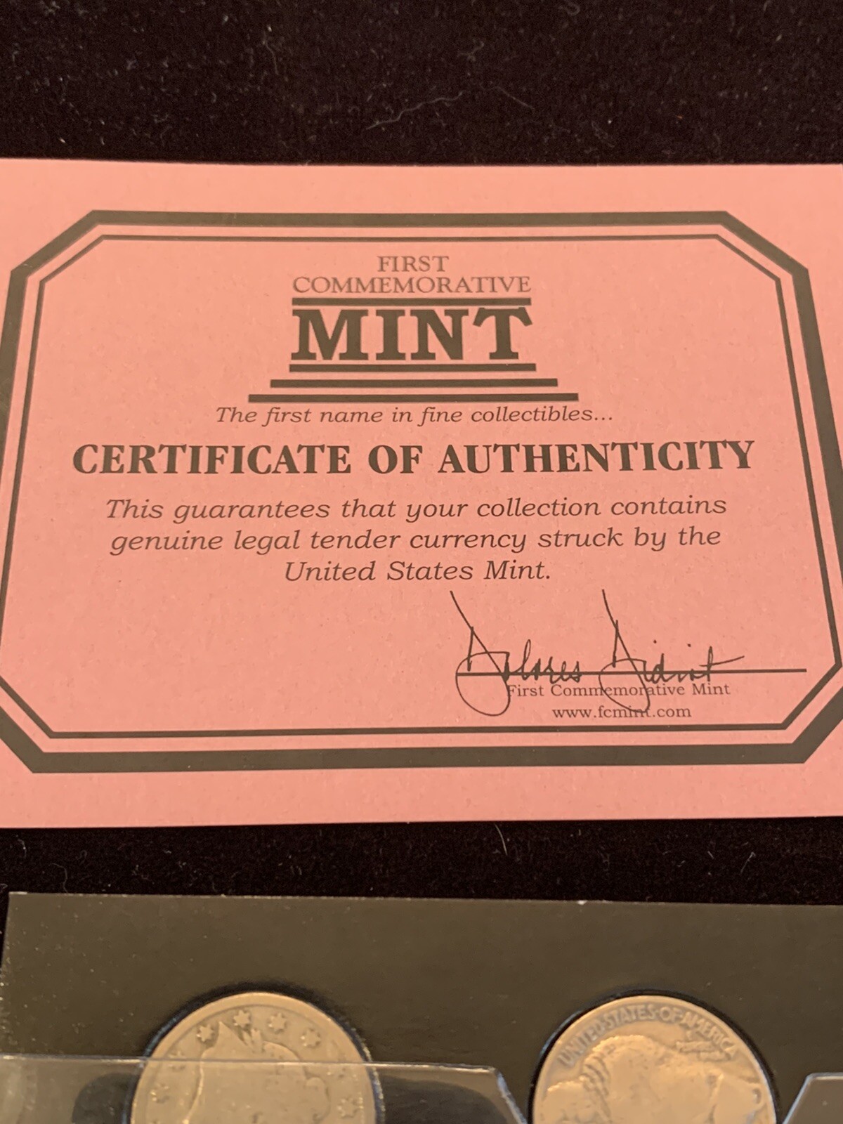 first commemorative mint 100 years of American nickels 1912-2006 | eBay