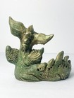 Vintage Clay Buhner Studios DRAGON Whimsical Sculpture Card Holder ...