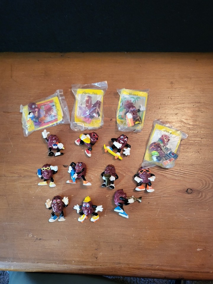 Vintage 1987-1988 Applause California Raisins PVC Figures ~ Lot Of 14 ...