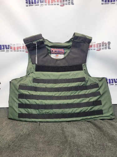 Point Blank Police Surplus Green Plate Carrier w/ Level IIIA Inserts | eBay