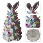 Tabletop Bunny Tree Decorations Cute Bunny Tree Easter Spring Home ...