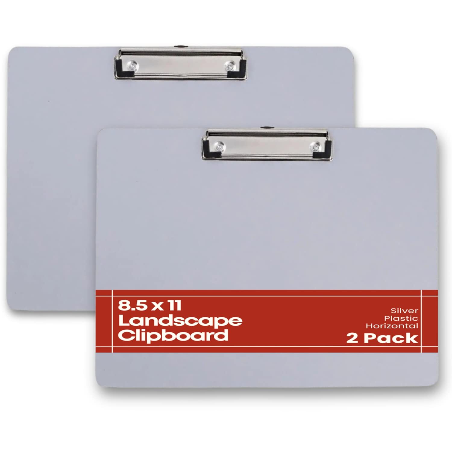 1InTheOffice Landscape Clipboard , Horizontal Clipboard , 8 1/2 x 11 ...