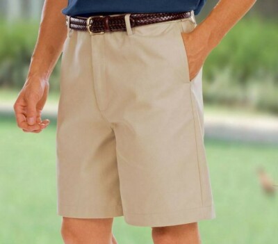 BRITCHES by SAMTEX Men's Shorts 36 X 10" Khaki Beige Easy Care Extreme ...