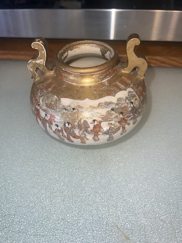 Vintage Decorative Japanese Satsuma Ware Signed. | eBay