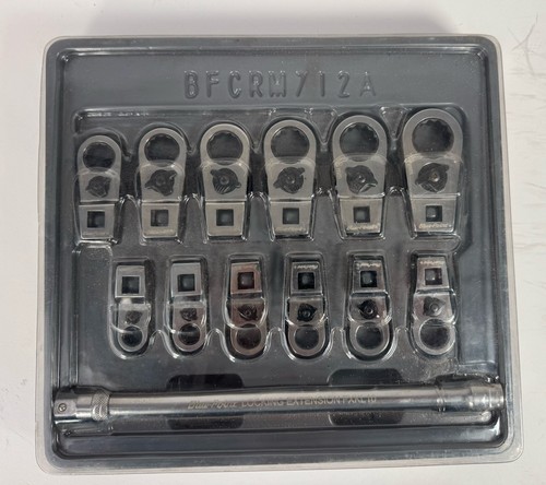 Blue-Point Tools BFCRM712A 13pc 3/8” Drive Metric Ratcheting Crowfoot ...