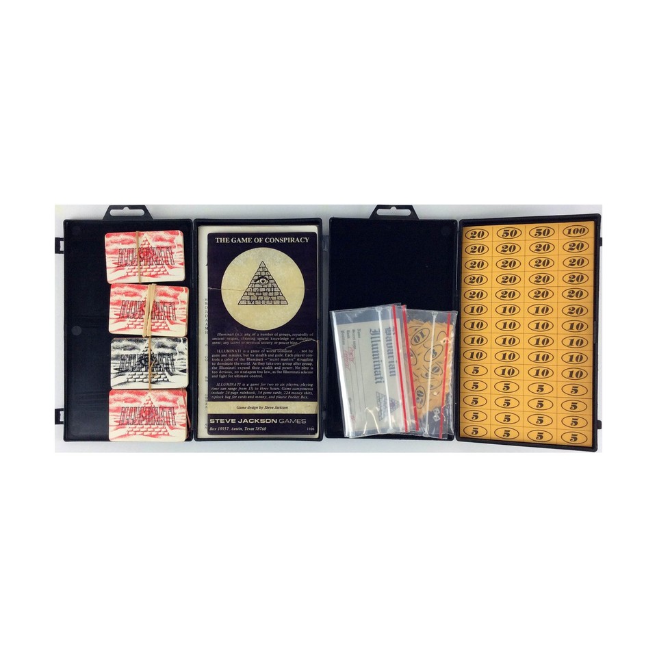 SJG Illuminati Illuminati Collection #1 - Base Game + Expansion Set #1 ...