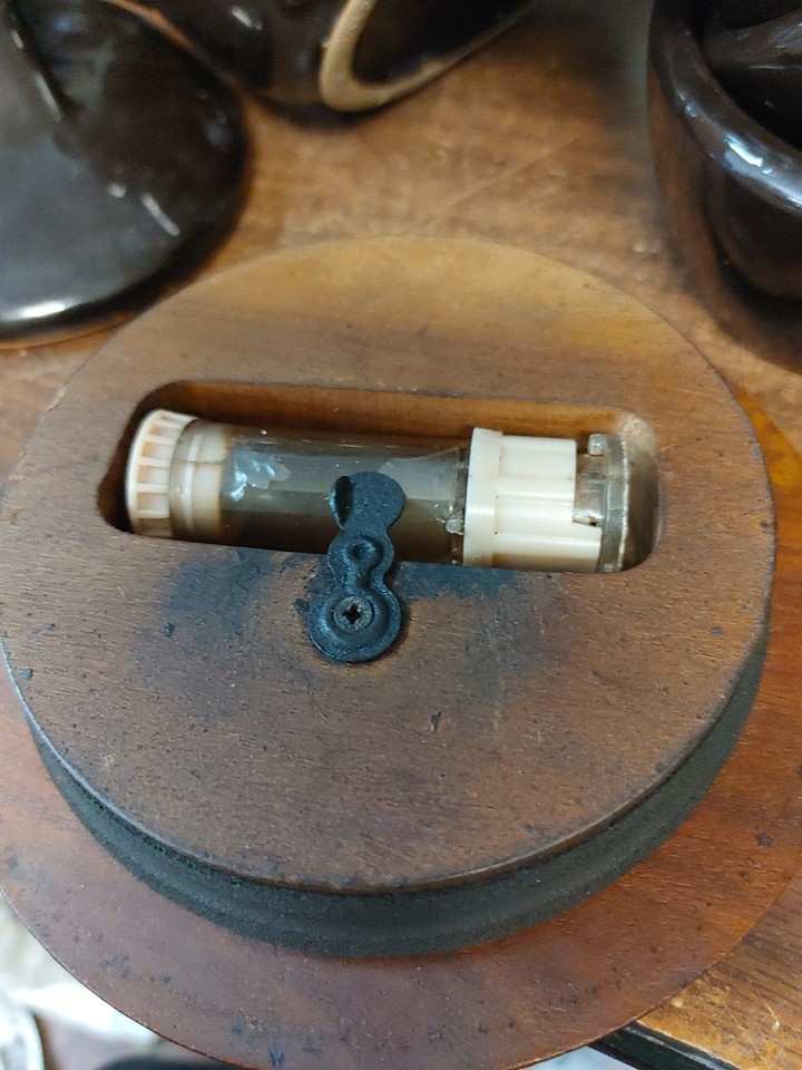 Vintage Marzi & Remy German Porcelain Tobacco Humidor Jar w/Lid 60s 5 1 ...