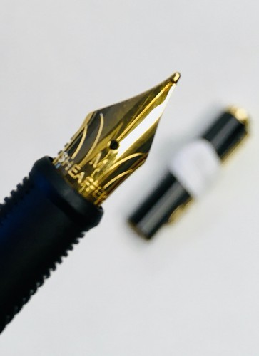 Sheaffer Agio COMPACT Black Lacquer "M Nib" Fountain Pen | eBay