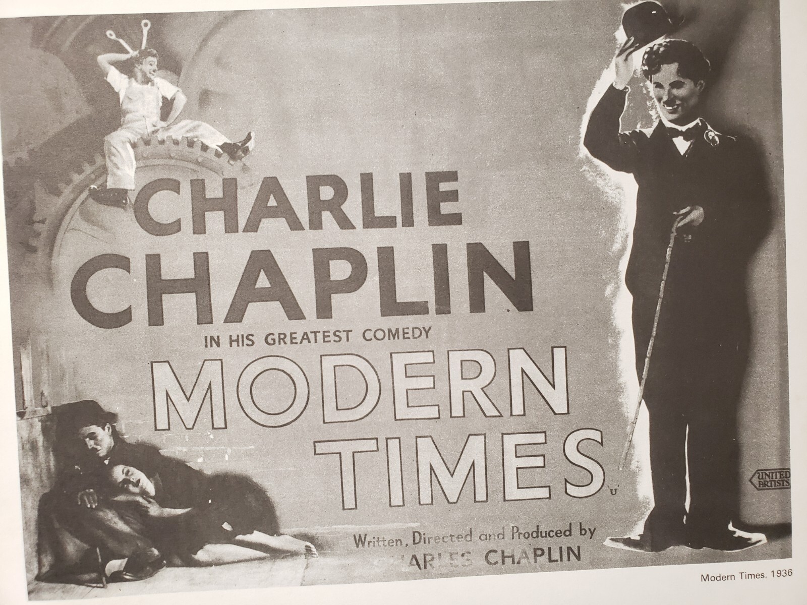 "Under Two Flags" Colman "Modern Times" Chaplin "Elephant Boy" Movie ...