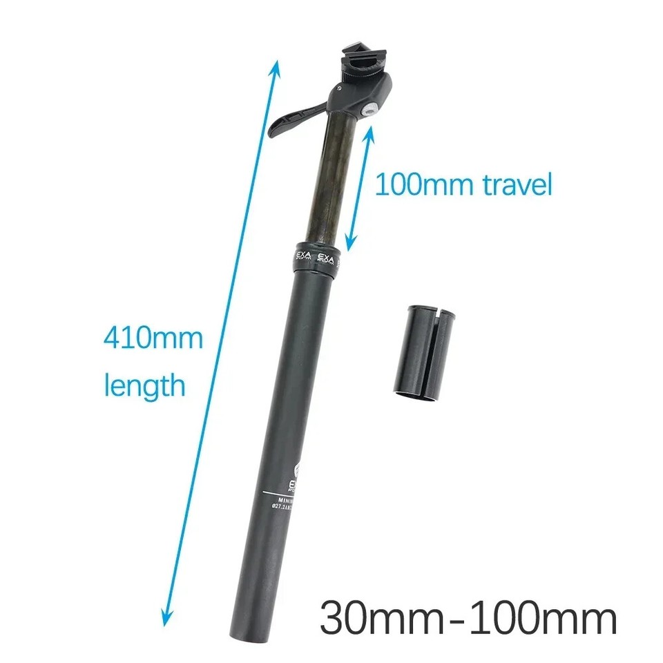 Kindshock Dropper Seatpost Manual Height Adjustable MTB Bike Lever ...