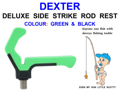 2025 DEXTER DELUXE SIDE STRIKE ROD REST MATCH QUIVER METHOD FEEDER CARP ...