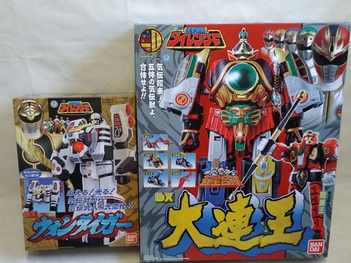 NEW Bandai Gosei Sentai Dairanger DX Dairenoh & DX Wong Tiger Kiba ...