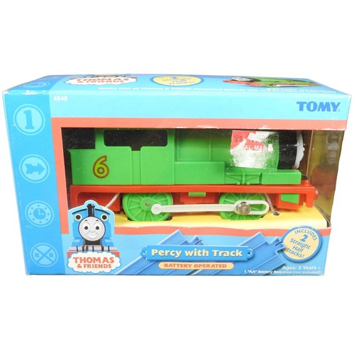 2005 TOMY Percy with Track Battery Op. 4848 New in Box Thomas & Friends ...