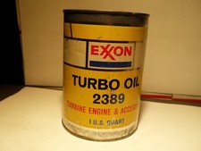 Exxon Turbo Oil 2380 Steel Can Full for sale online | eBay
