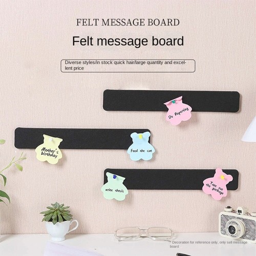 5pcs Felt Cloth Felt Message Boards Photos Schedules Felt Bulletin ...