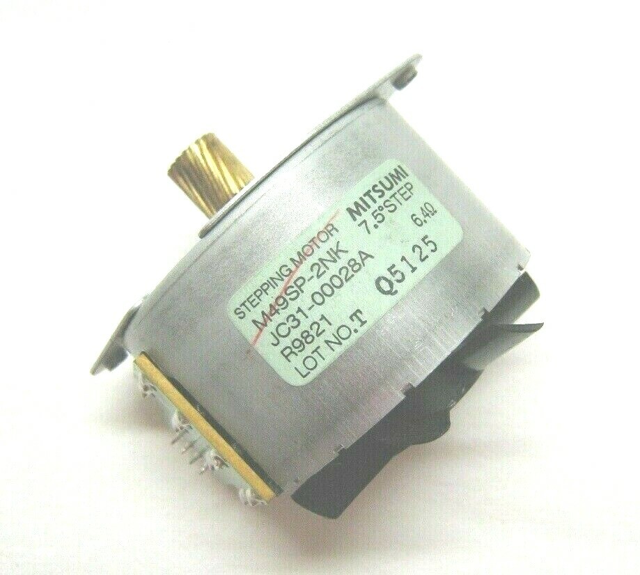 Stepper motor M49SP-2NK JC31-00028A with fan, bipolar 7.5° 24V | eBay