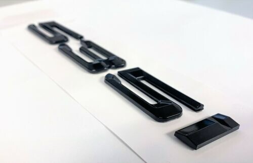 1 Pcs Gloss Black 535 535i Logo Emblem Car Trunk Letters Sticker Badge ...