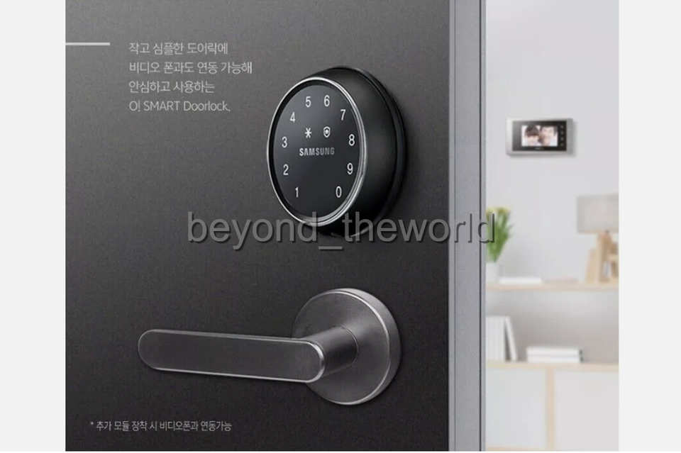 SAMSUNG Zigbang SHP-A20 Samsung Smart Digital Round Door Lock | eBay