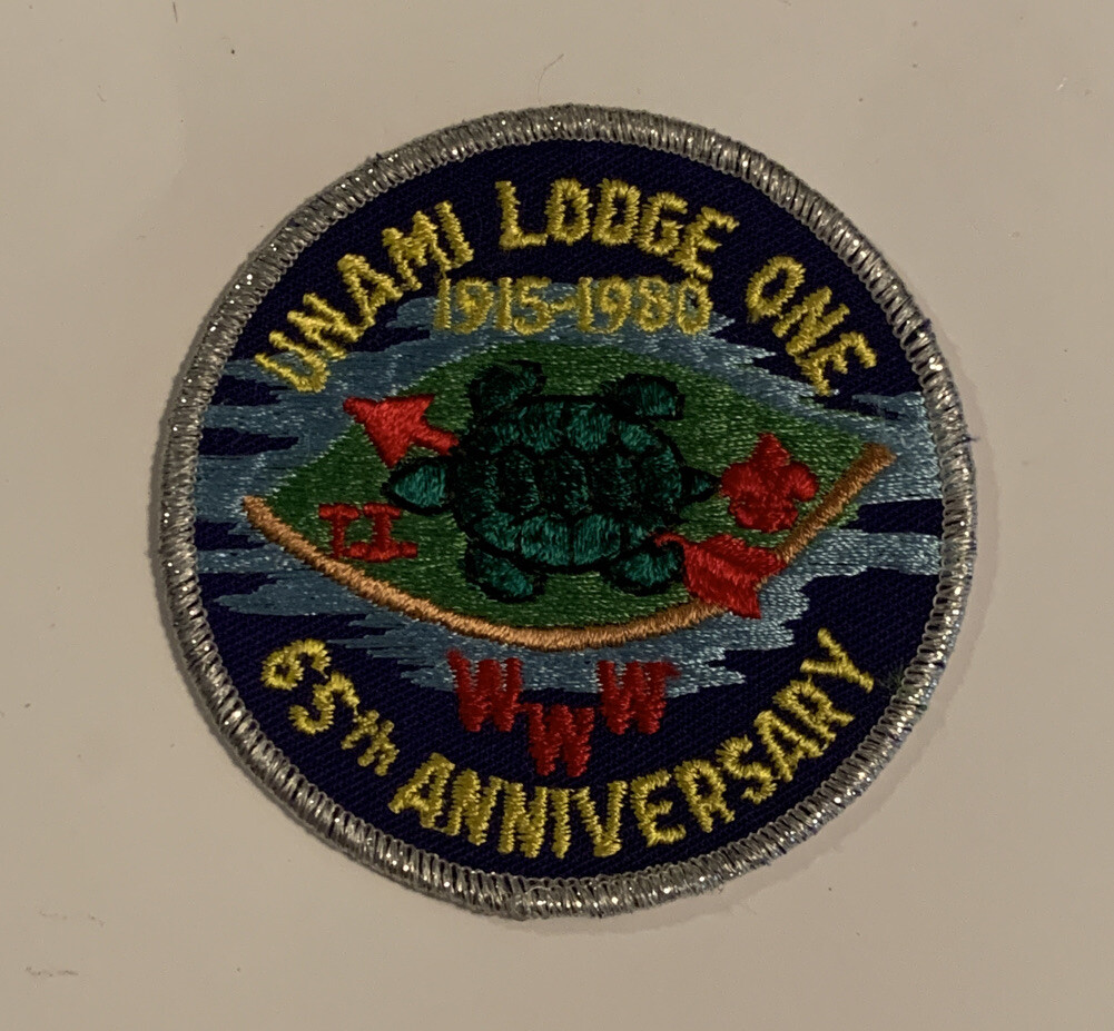 OA Unami Lodge 1 65th Anniversary Round Patch Mint | eBay
