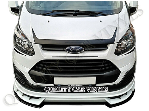 Transit Custom SWB LWB Ford RS Bonnet Racing Stripes Graphic Decal ...