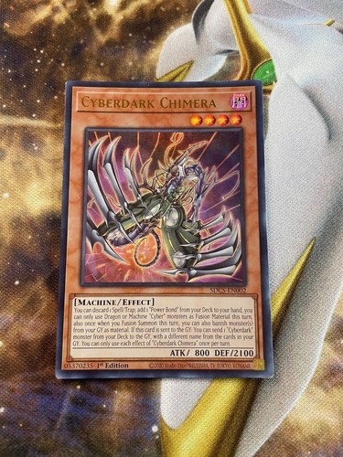 Yu-Gi-Oh! TCG Cyberdark Chimera Structure Deck: Cyber Strike SDCS-EN002 ...
