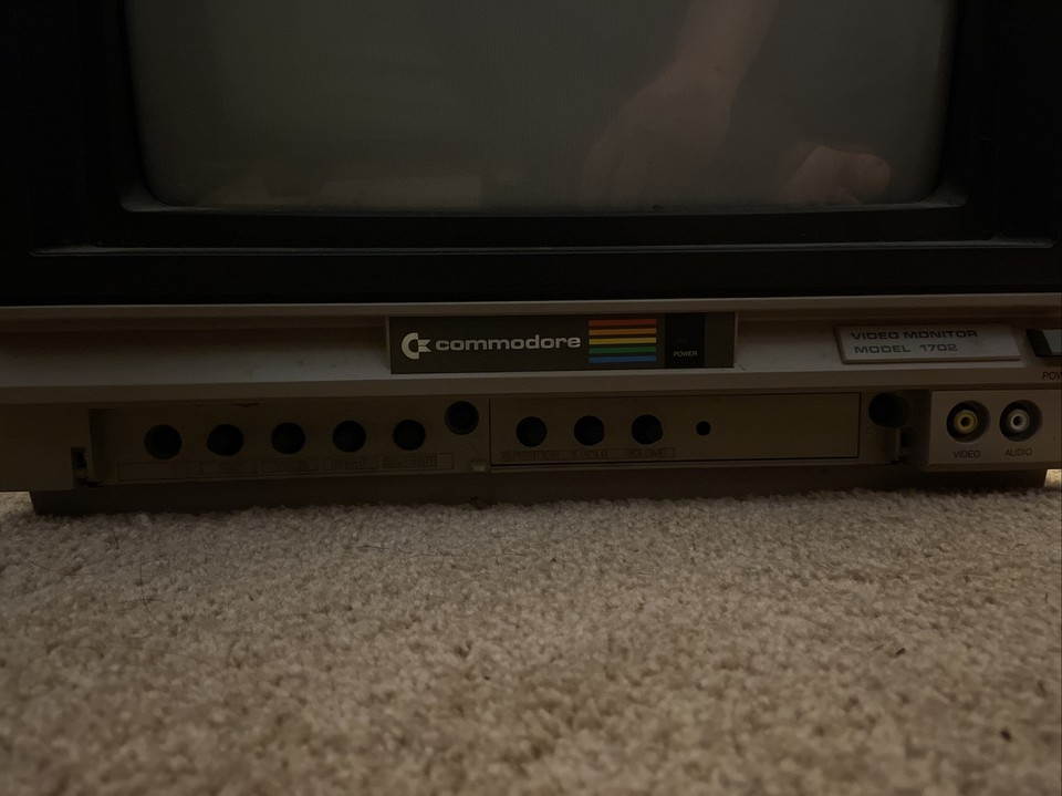 Commodore Video Monitor Model 1702 | eBay