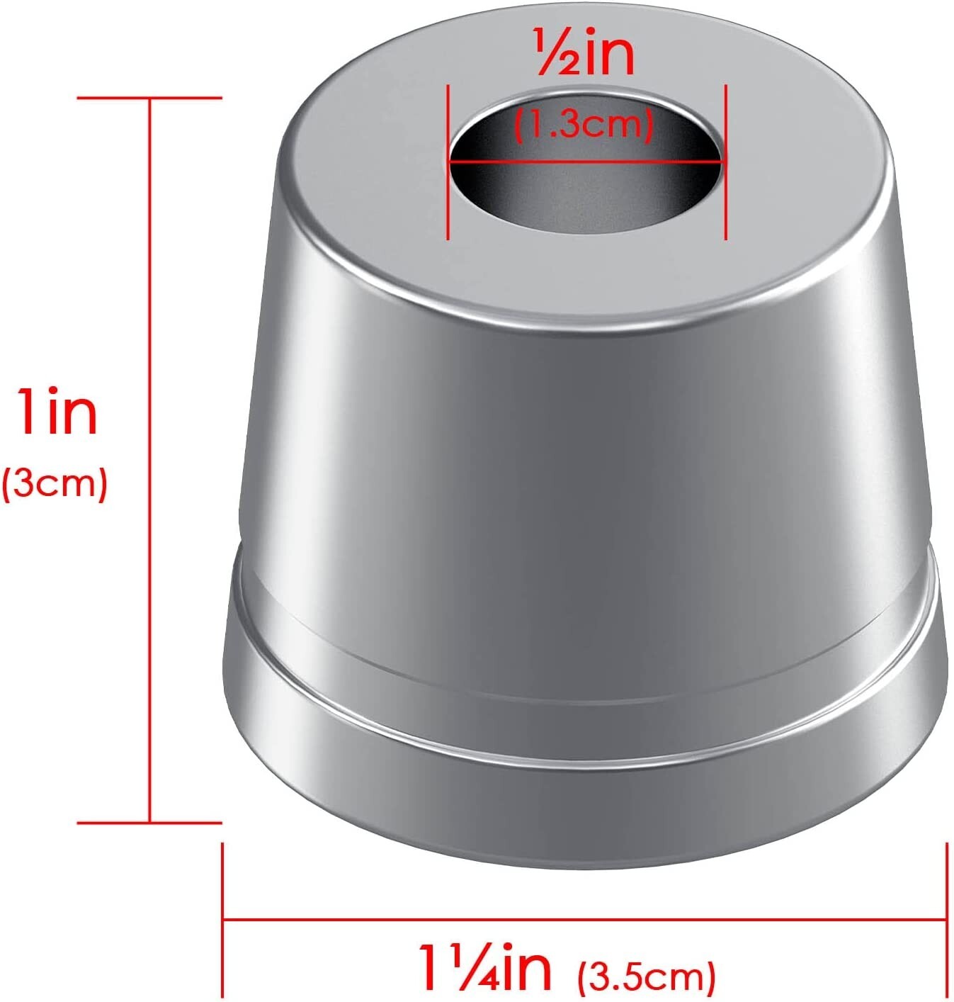 Custom Nickel Plated Brass Safety Razor Stand - 13mm Suitable for ...