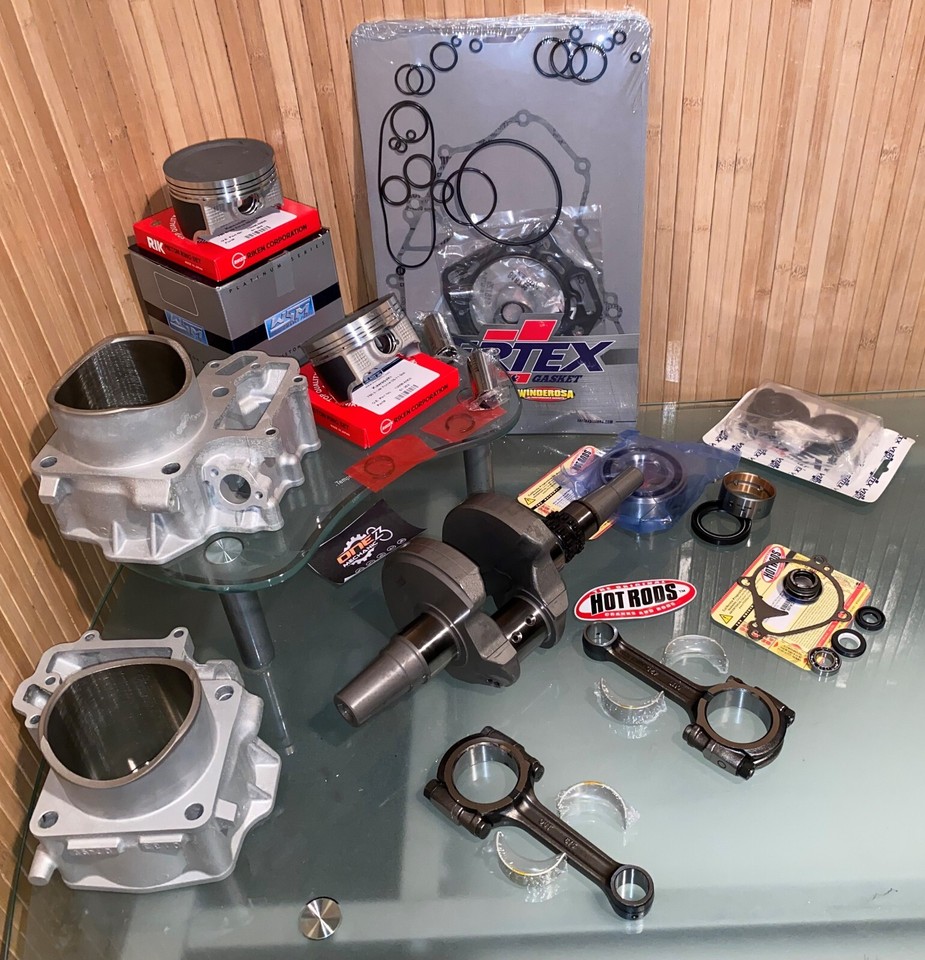 2015-23 KAWASAKI BRUTE FORCE 750 ENGINE REBUILD KIT/CRANK+CYLINDERS ...