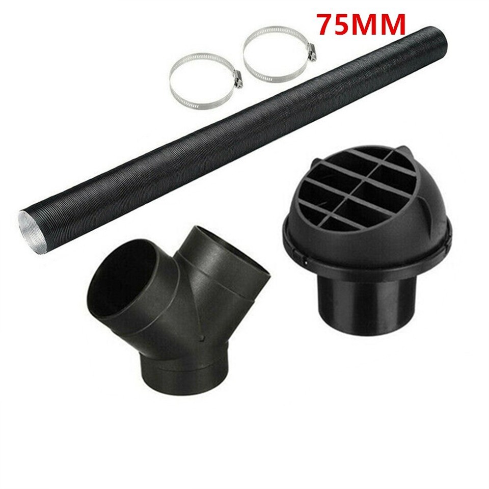 Y Branch Connector Diesel Exhaust Pipe Aluminium Foil Material Hose ...