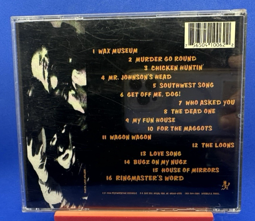 INSANE CLOWN POSSE - ICP Ringmaster CD - 1994 Original Pressing - 313 ...