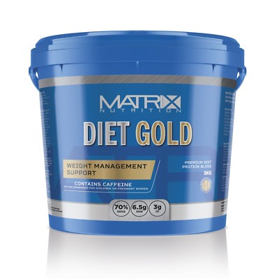 MATRIX NUTRITION DIET GOLD PROTEIN POWDER WEIGHT LOSS SUPPLEMENT - 5KG ...
