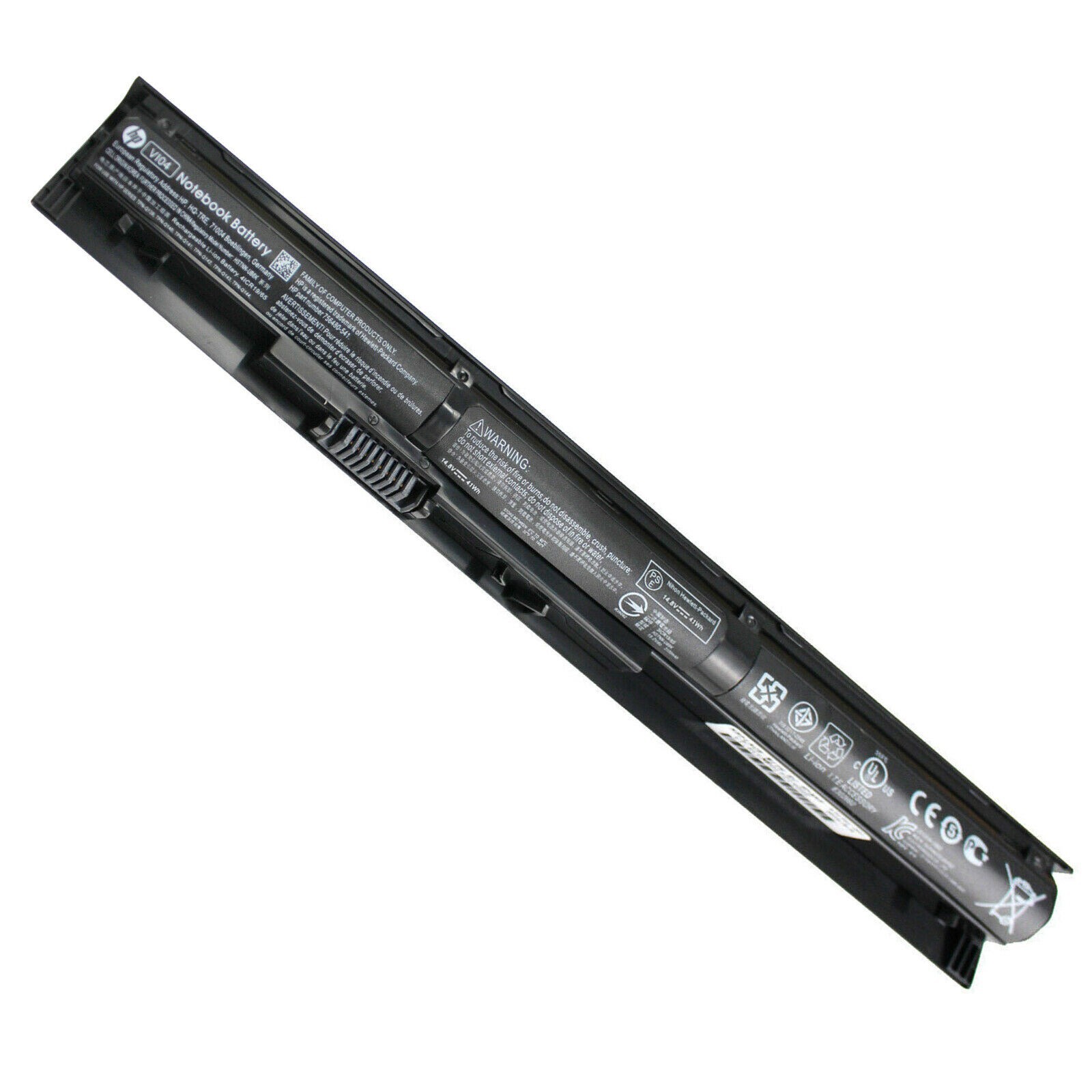 Genuine V104 VI04 Battery for HP 756478-421 756743-001 756744-001 ...