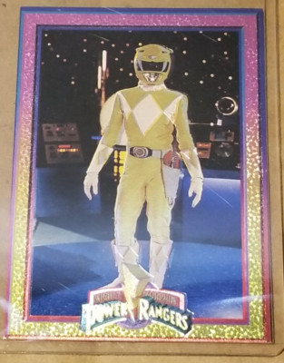 1994 Mighty Morphin Power Yellow Ranger Power Foil Card #33 | eBay