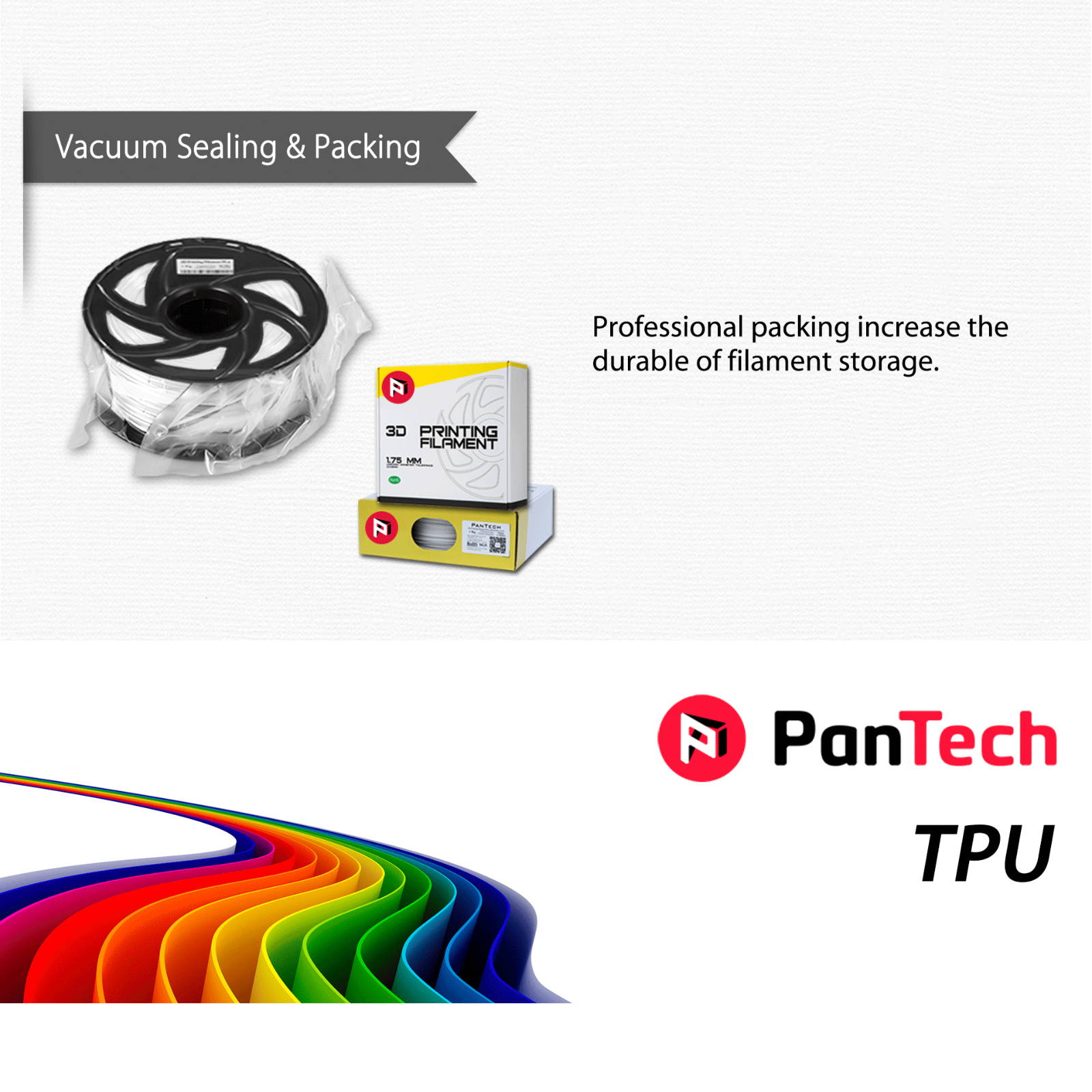 3D Printing Soft Filament TPU Premium PanTech 1KG 1.75mm Spool Reel 4 3D Printer | eBay