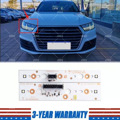 LED boards For Audi Q7 2017 2018 2019 LED Headlight DRL Turn siginal ...
